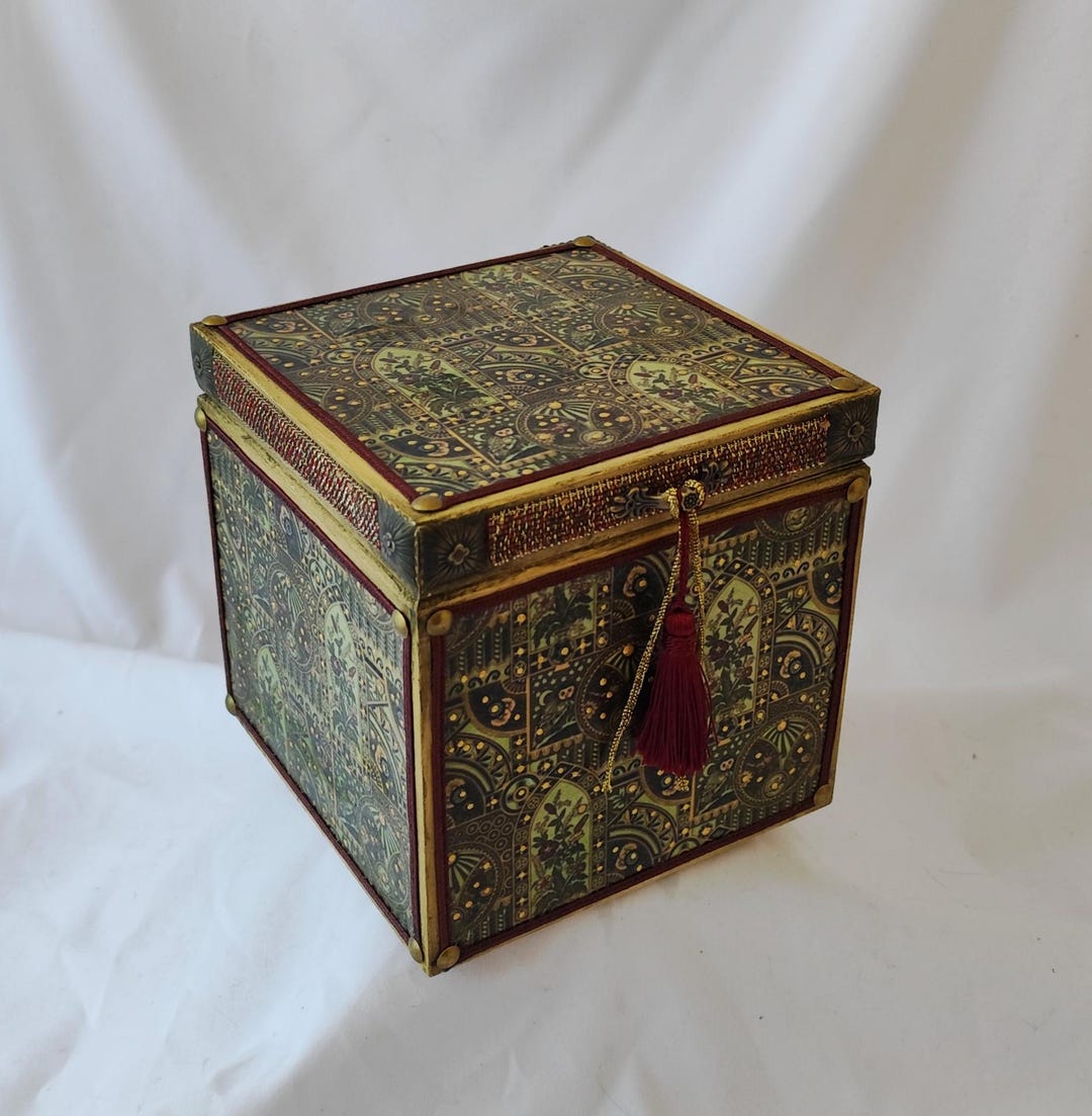 Unique Jewelry Box/vintage Decorative Box/unique Storage Box ...