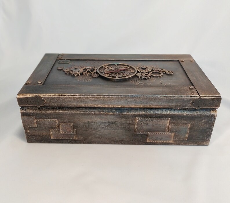 Watch Box for Men/steampunk Watch Box/carpe Diem/personalized Men's ...