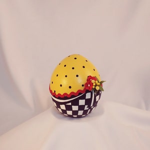 Ceramic Easter Egg/handpainted/ready to Ship/easter - Etsy