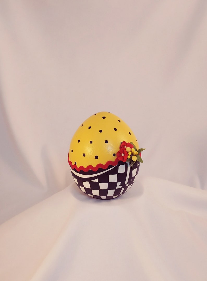 Ceramic Easter Egg/handpainted/ready to Ship/easter - Etsy