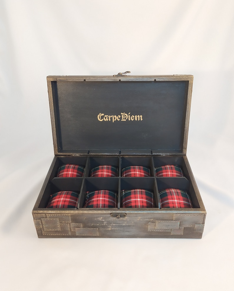 Watch Box for Men/steampunk Watch Box/carpe Diem/personalized Men's ...