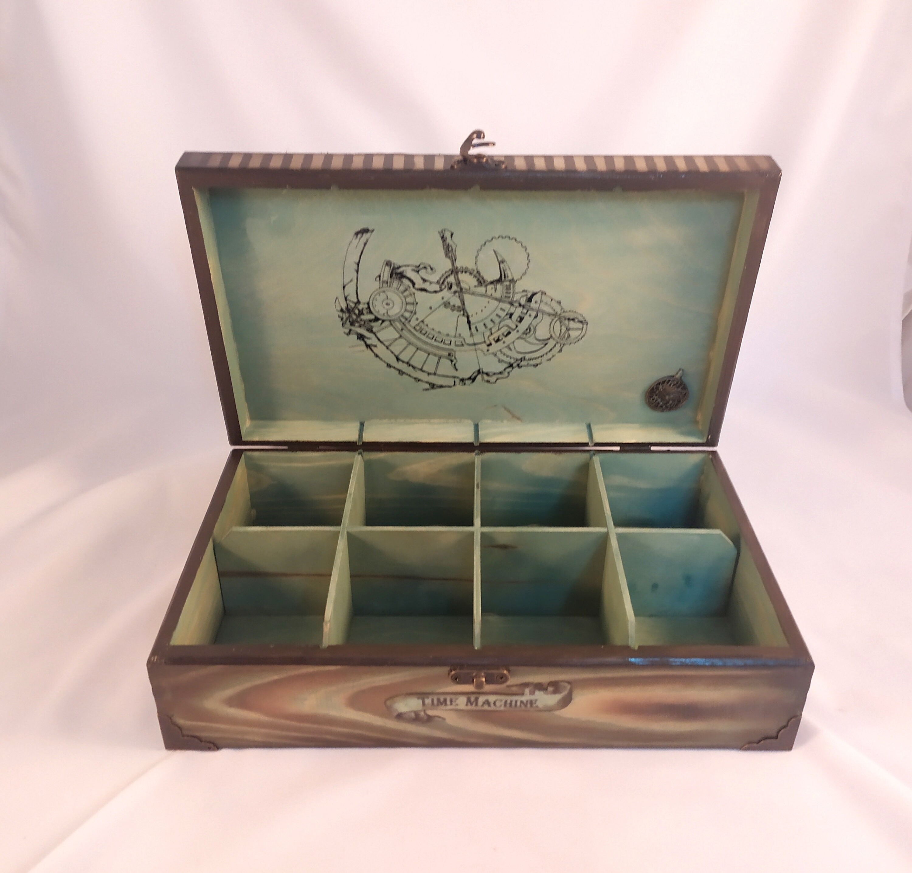 Steampunk Watch Box/men's Gift/mixed Media Art/anniversary - Etsy