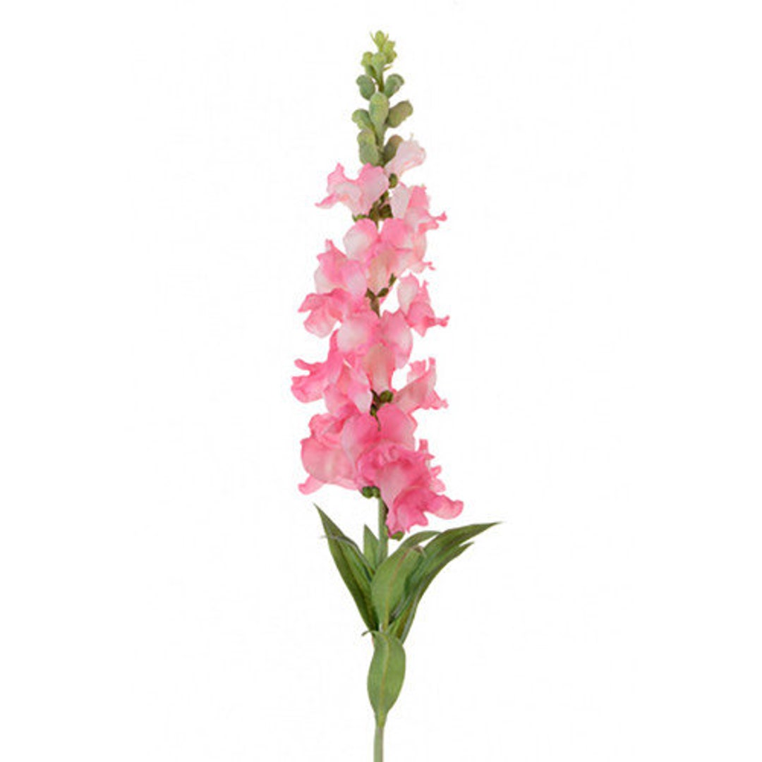 Faux Silk Snapdragon Stem 93cm/36 Inches Pink - Etsy