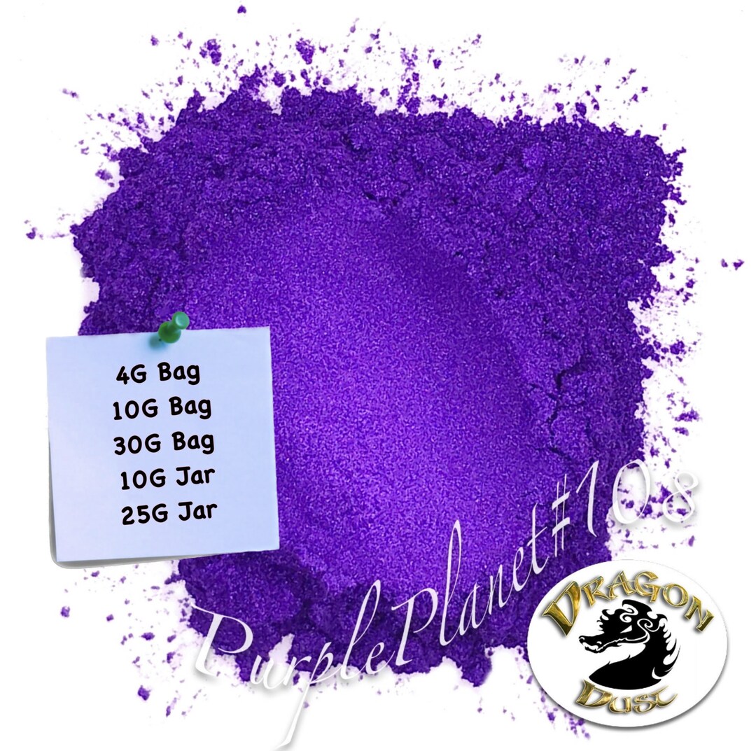 Mica Powder 10g PLANET PURPLE Purple 108 Pigments for Nail - Etsy