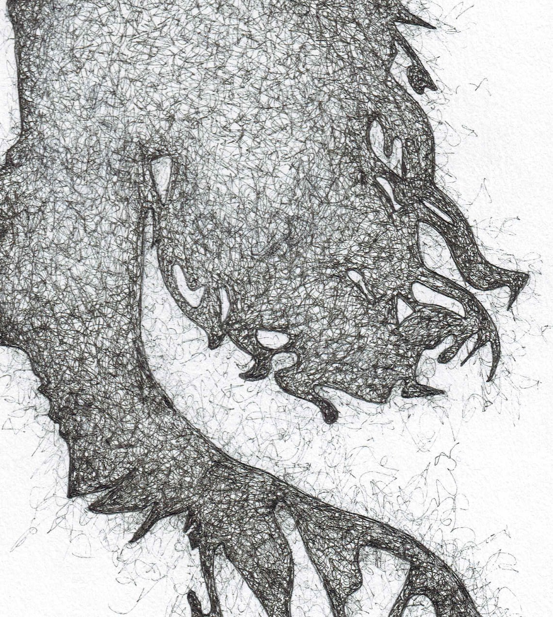 Frank Zappa A4 Stencil Illustrationhand-drawn Zappa - Etsy