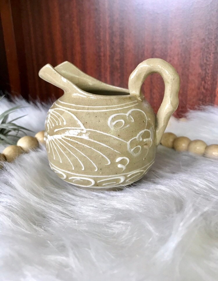 Pitchers & Drinking Sets Studio Pottery Pottery Pitcher Small Clay ...