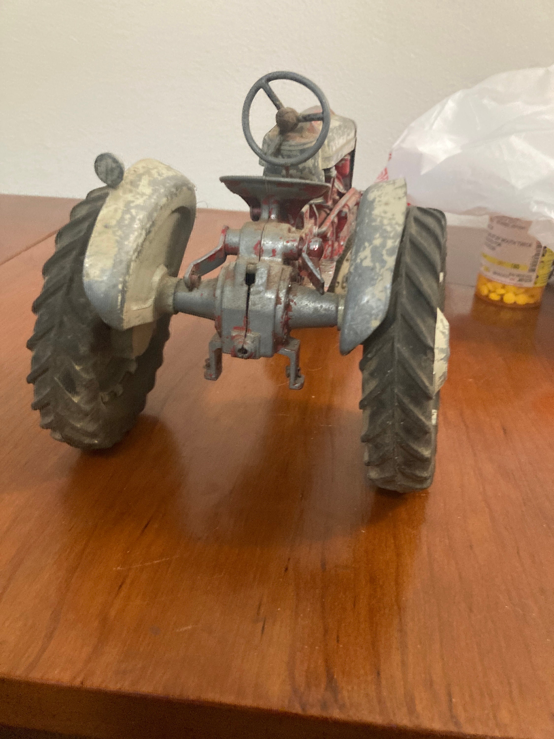 Red and Grey Tractor - Etsy