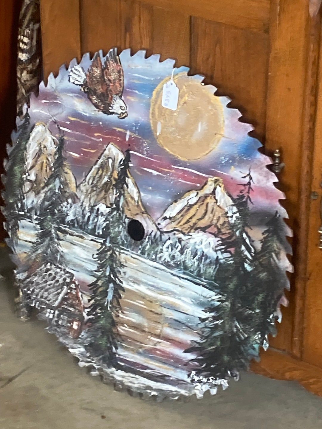 22 Inch Saw Blade Art by Ryan Siders - Etsy