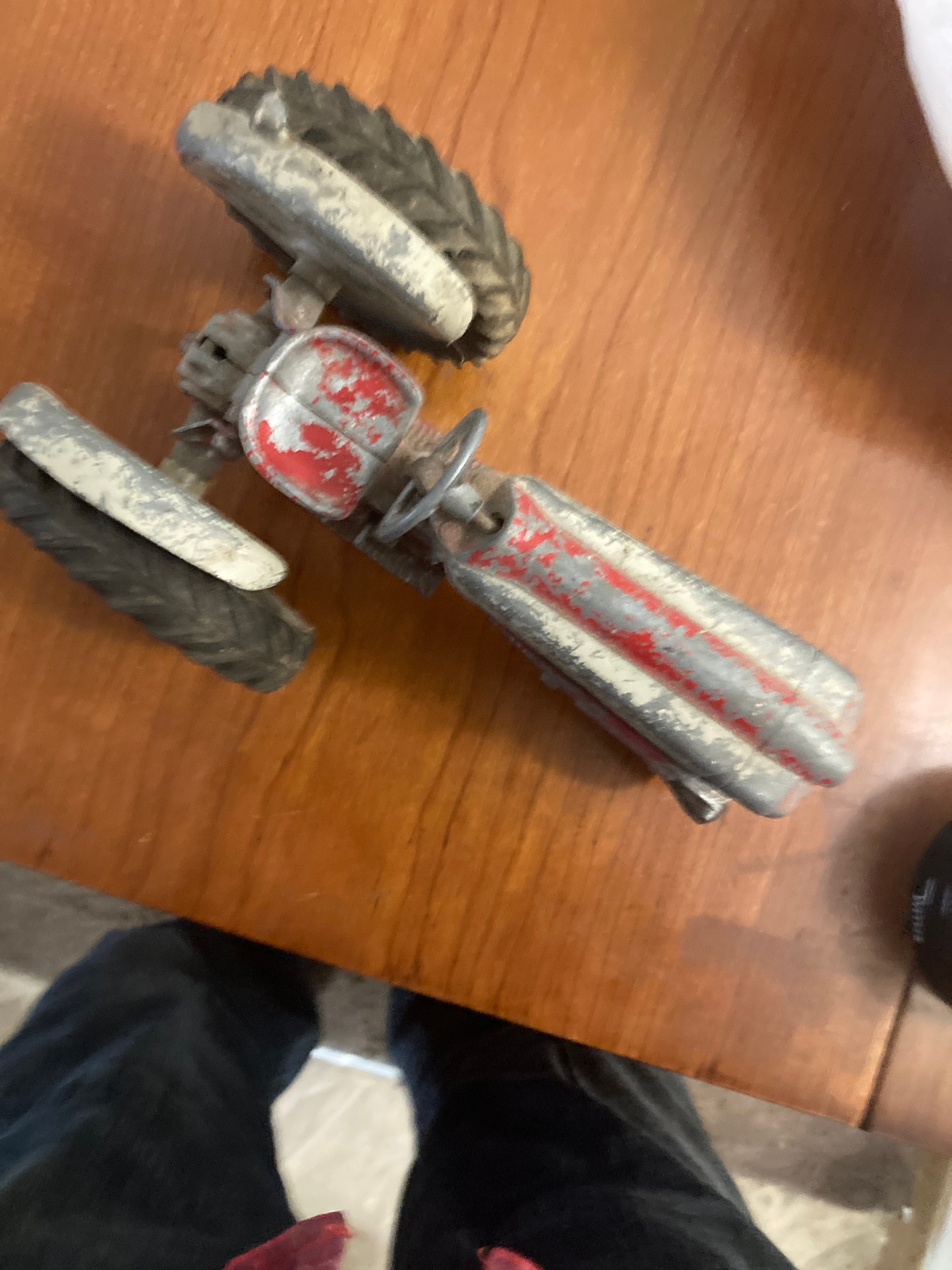 Red and Grey Tractor - Etsy