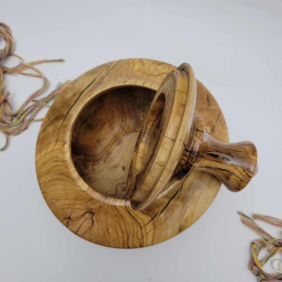 Sugar Bowl With Lid, Olive Wooden Bowl,sugar Bowl, Kitchen Gift - Etsy