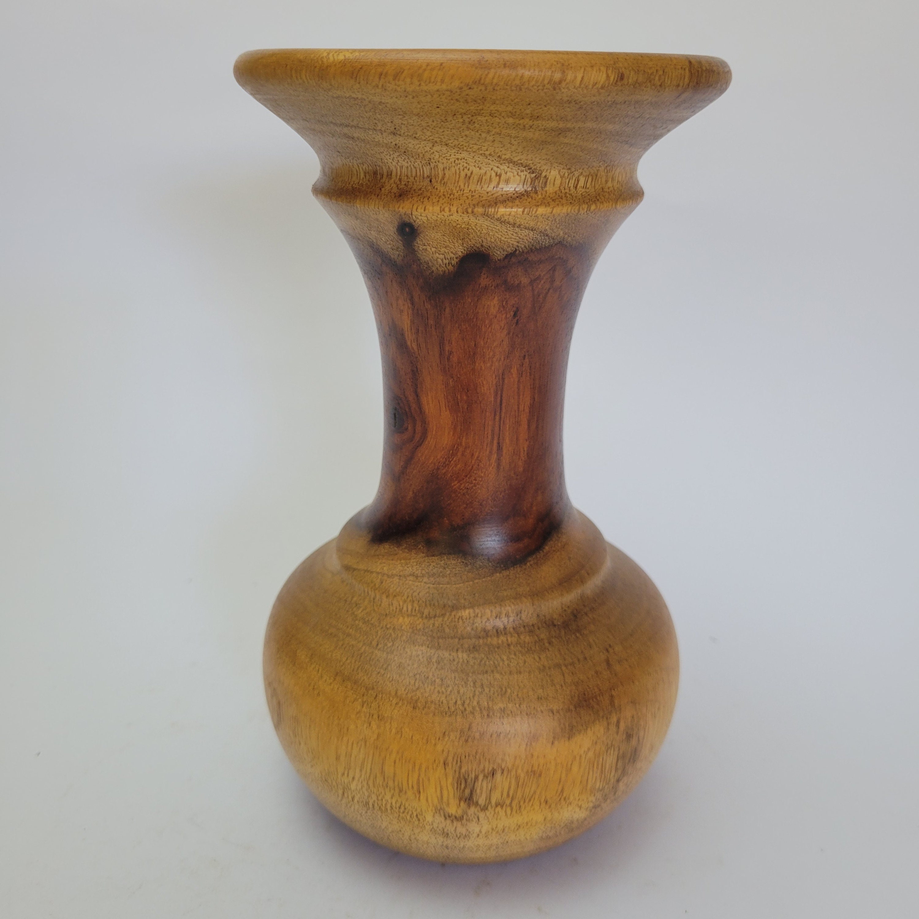 Handmade Indian Sissoo Wood Flower Vase Decorative and Unique Wedding ...