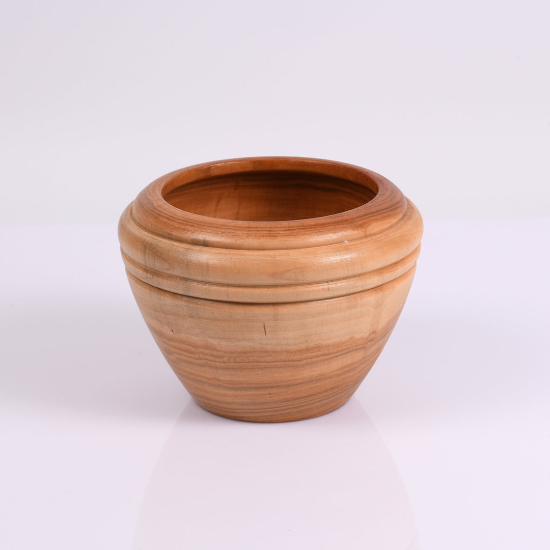 Hand Engraved Azedarach Wood Bowl: Glossy Danish Oil Finish - Etsy