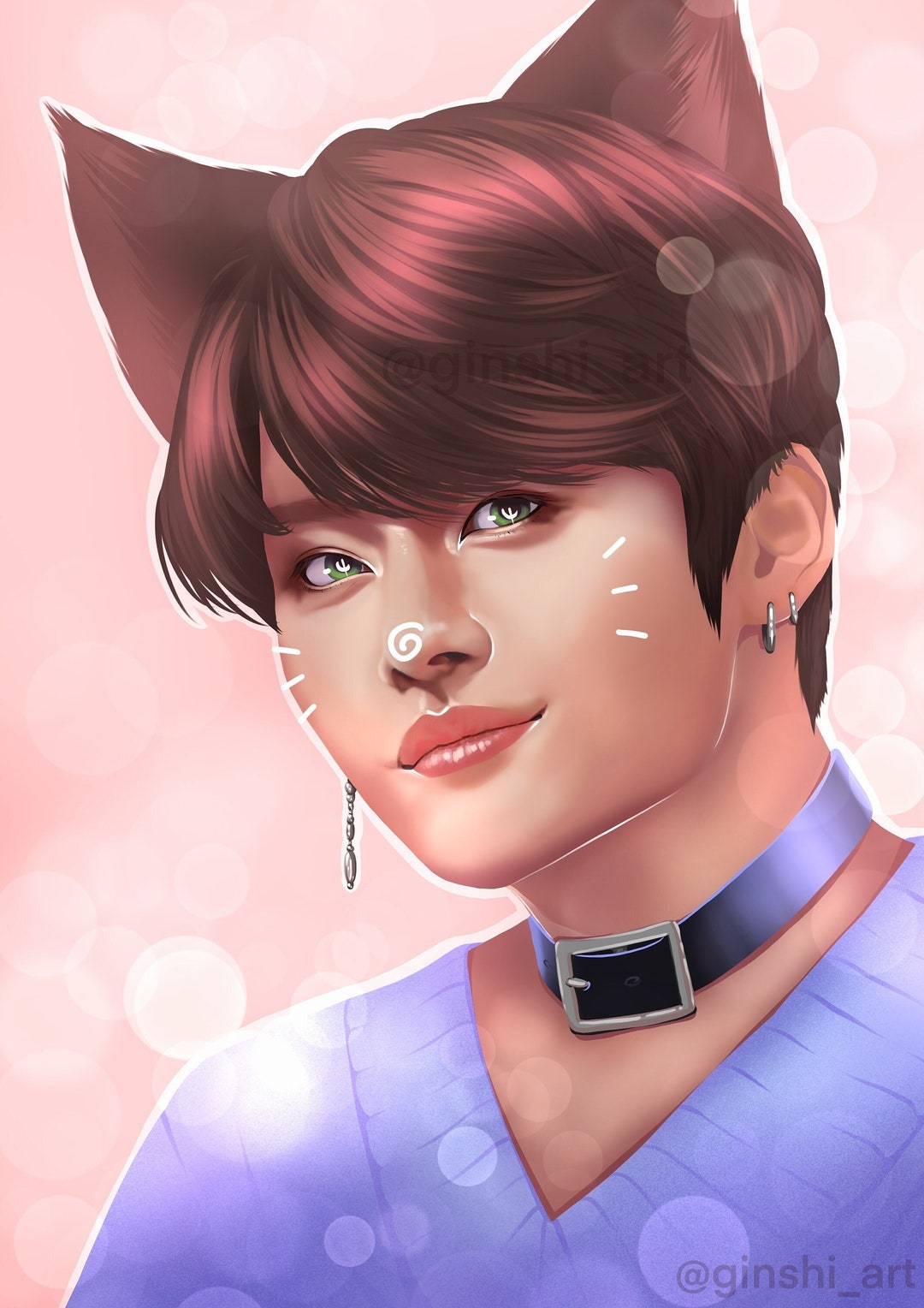 SKZ | Lino Catboy Print - Etsy