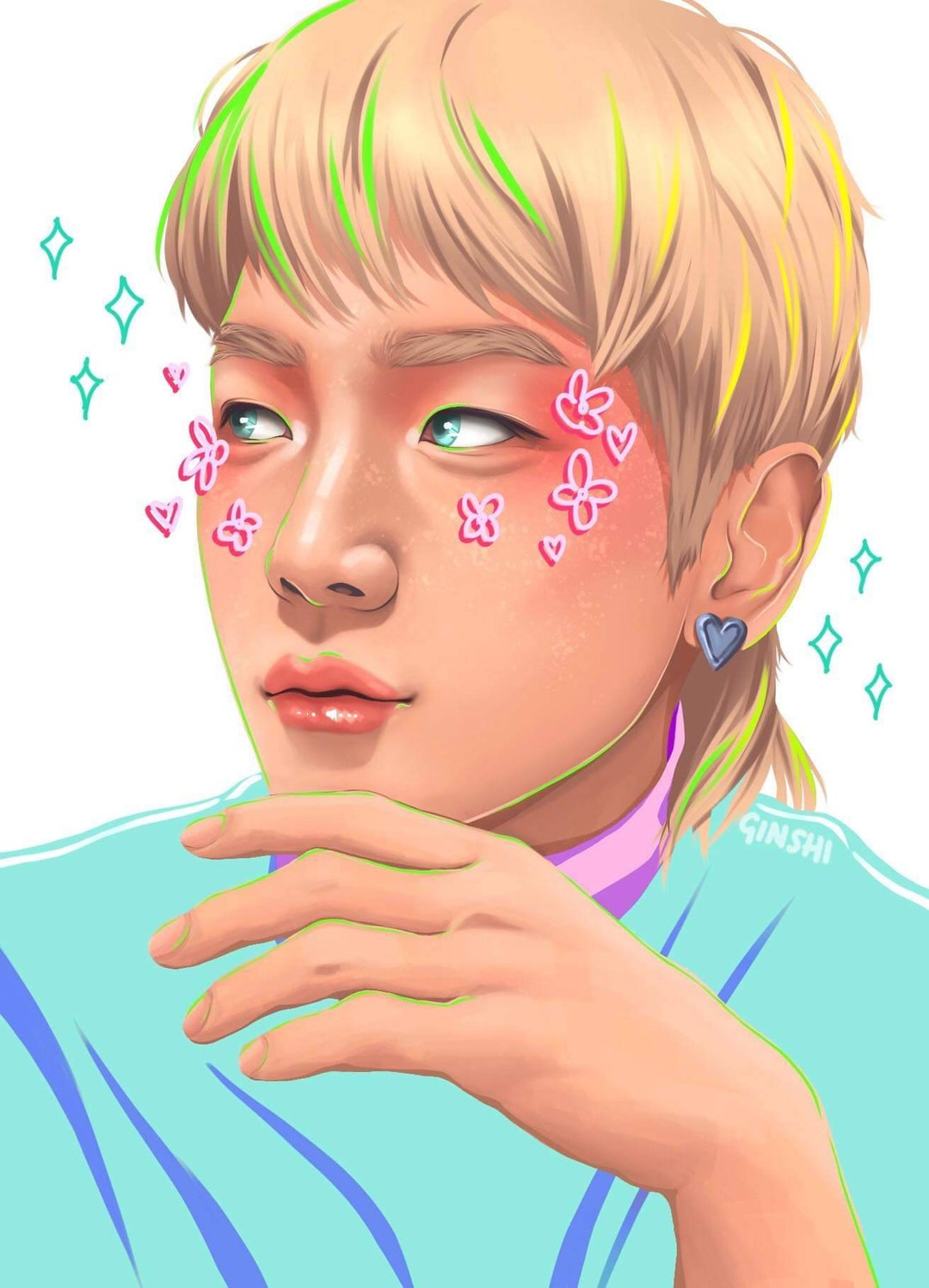 Key Fanart Print - Etsy