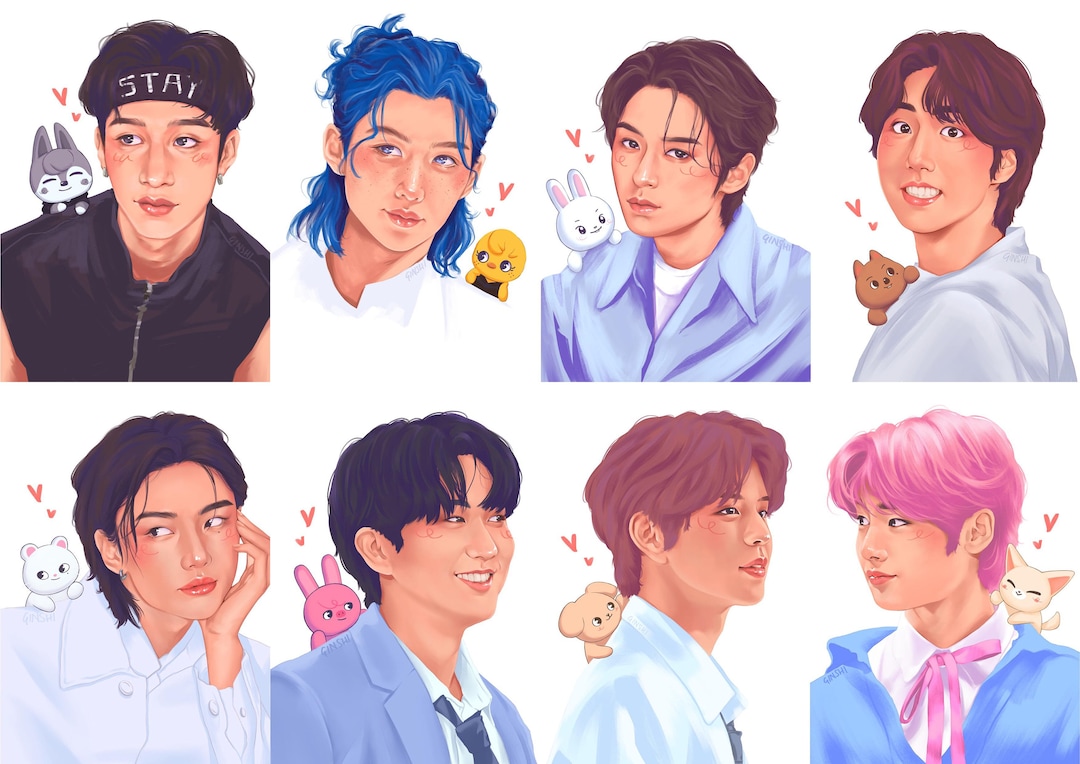 SKZ | Individual Prints - Etsy