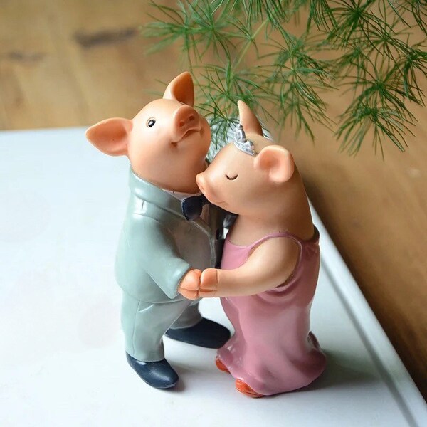 Pig Figurines - Etsy