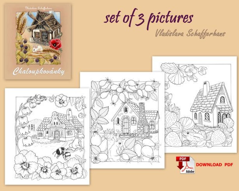 Set of 3 Pictures CH4 - Etsy