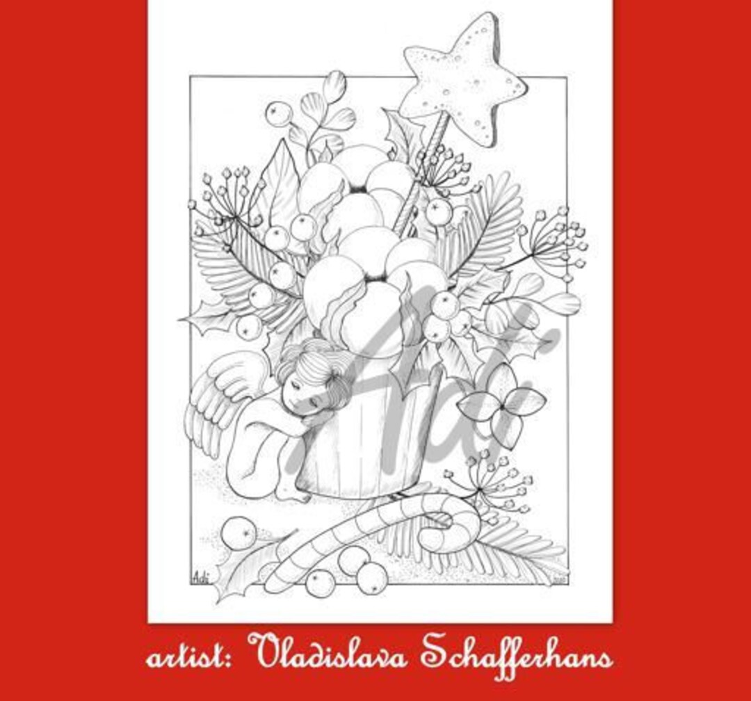 Arts Coloring Page - Adi 2020 - Etsy