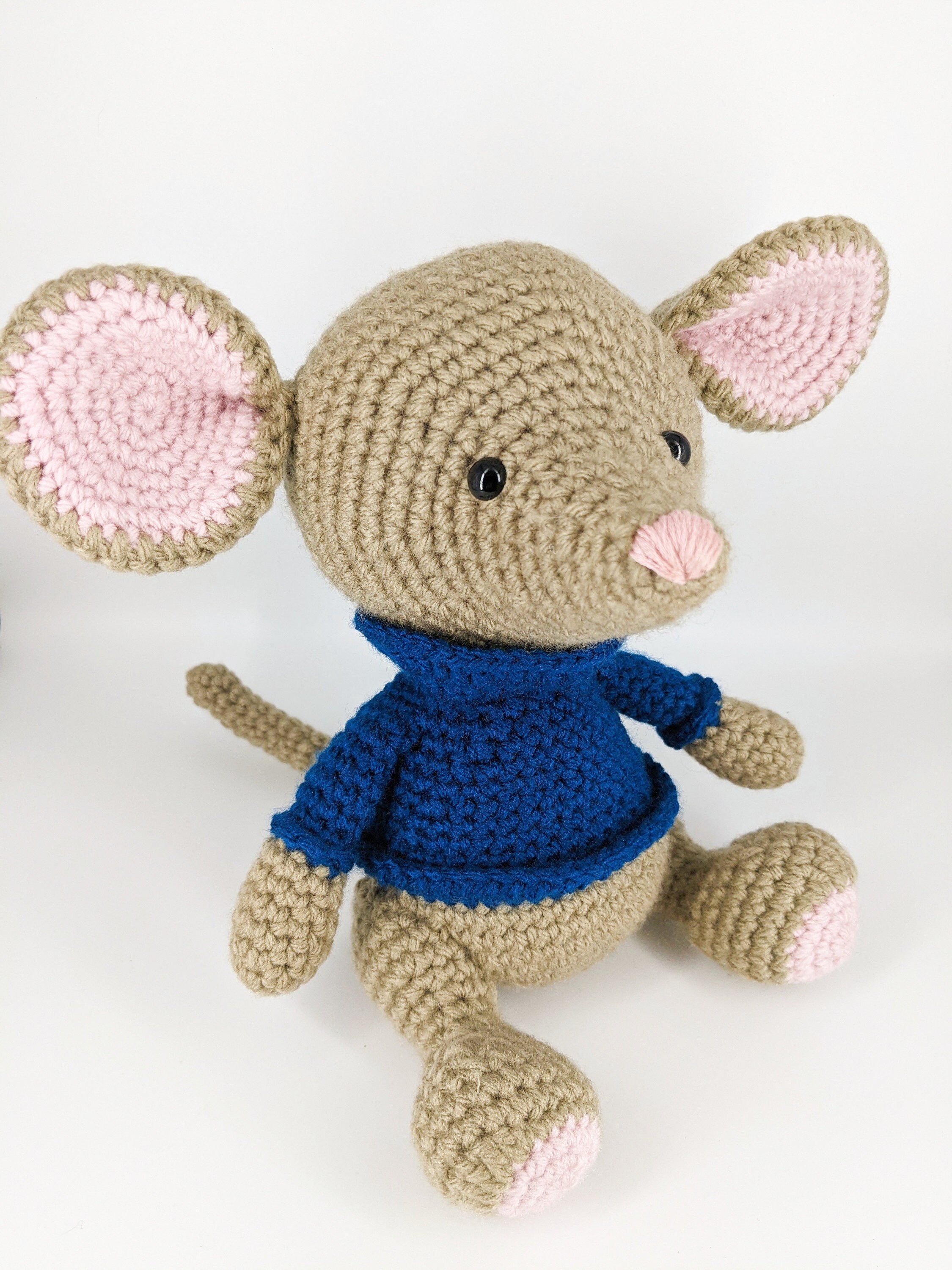Cute Stuffed Mouse With Sweater Toy Stuffed Animal Rat - Etsy