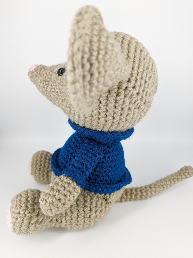 Cute Stuffed Mouse With Sweater Toy Stuffed Animal Rat - Etsy