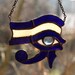 Eye of Ra Horus Ancient Egyptian Amulet Tiffany Stained - Etsy
