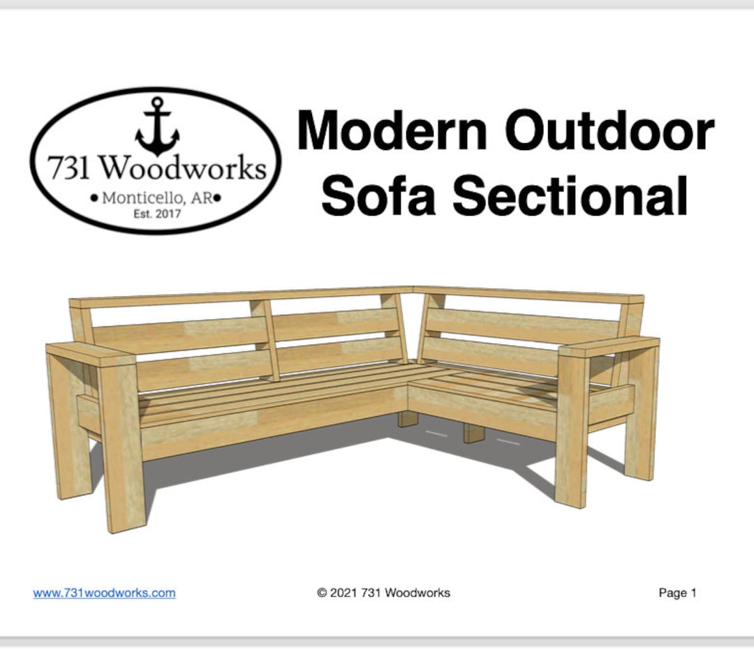 Modern outdoor sectional furniture store