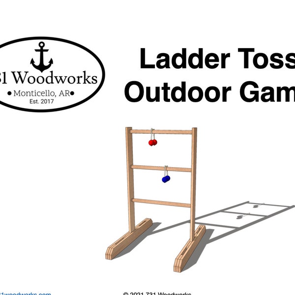 Ladder Toss Game - Etsy