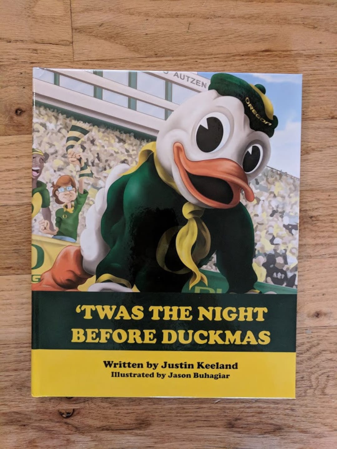 Oregon Ducks Children's Book - Twas the Night Before Ducksmas ...