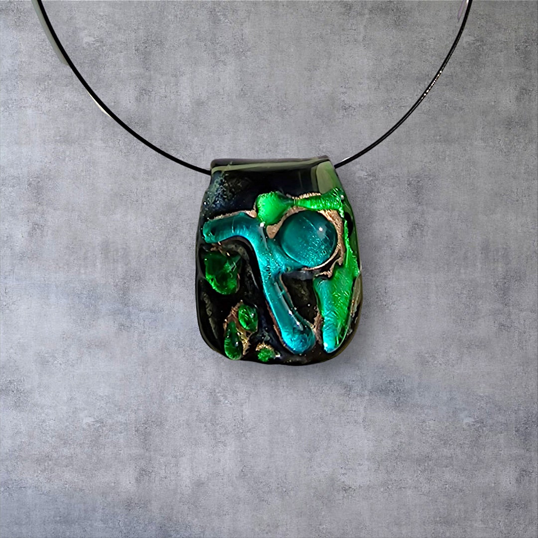 Murano Glass Pendant, Woman Handmade Necklace, Murano Glass Jewels ...