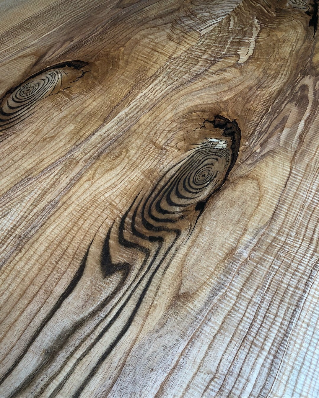 Curly Ash Dining Table - Etsy