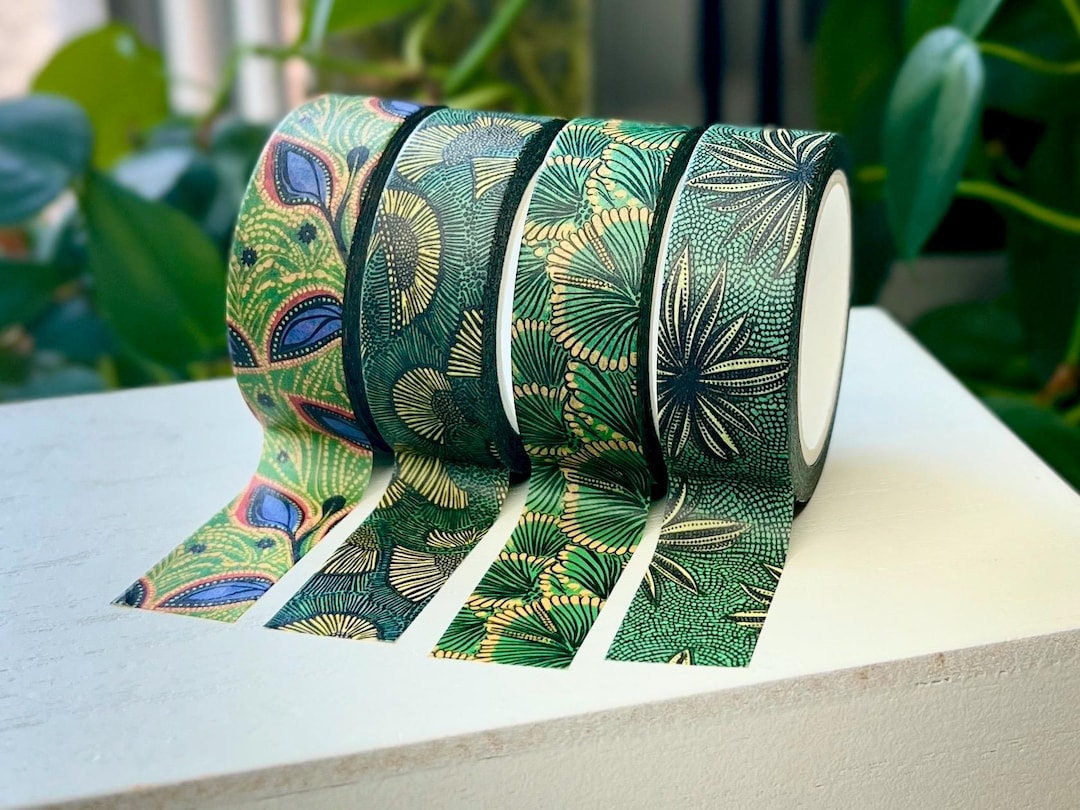 Seen Green - 4PC Washi Set - Etsy
