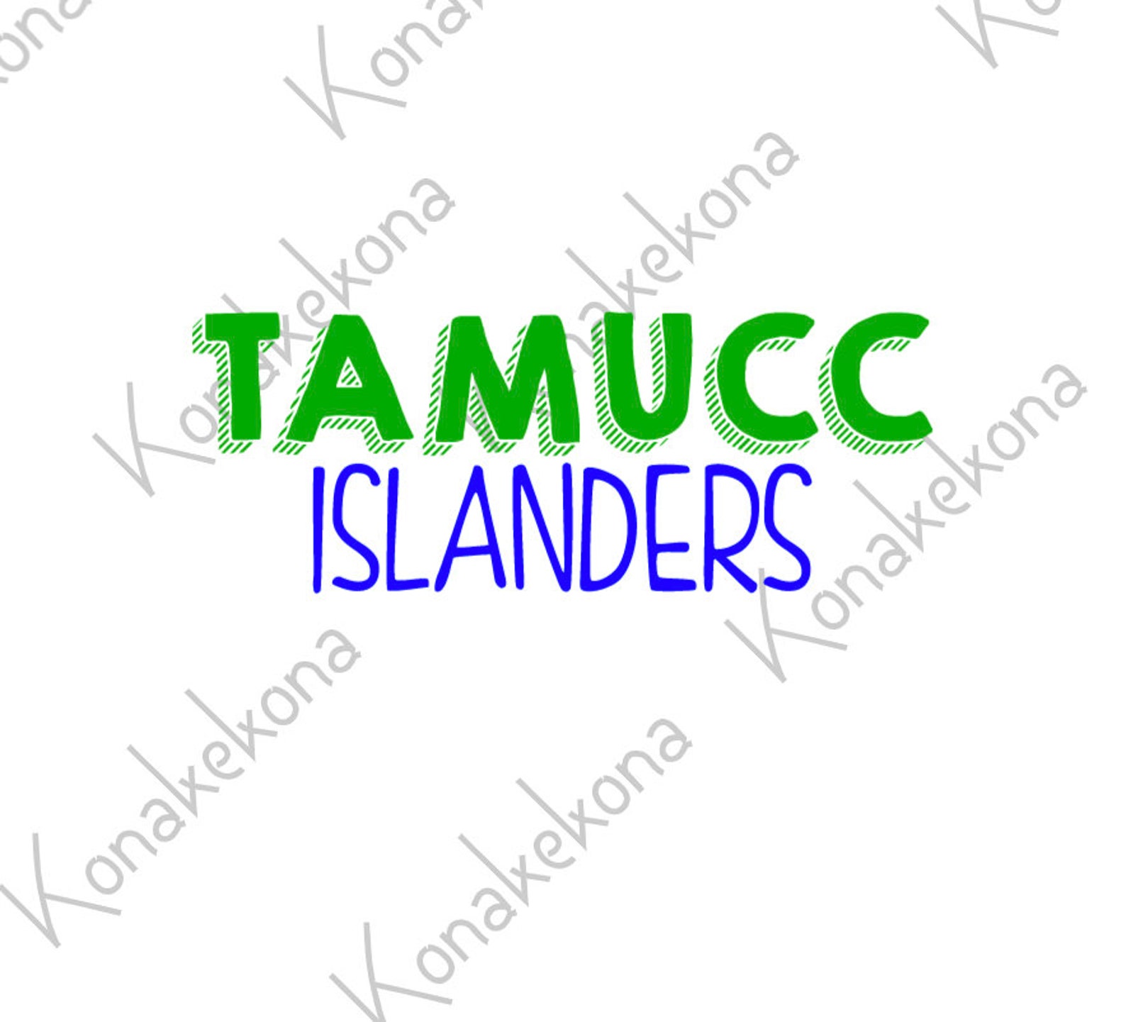 TAMUCC Islanders SVG Digital Shirt Bag School Pride - Etsy