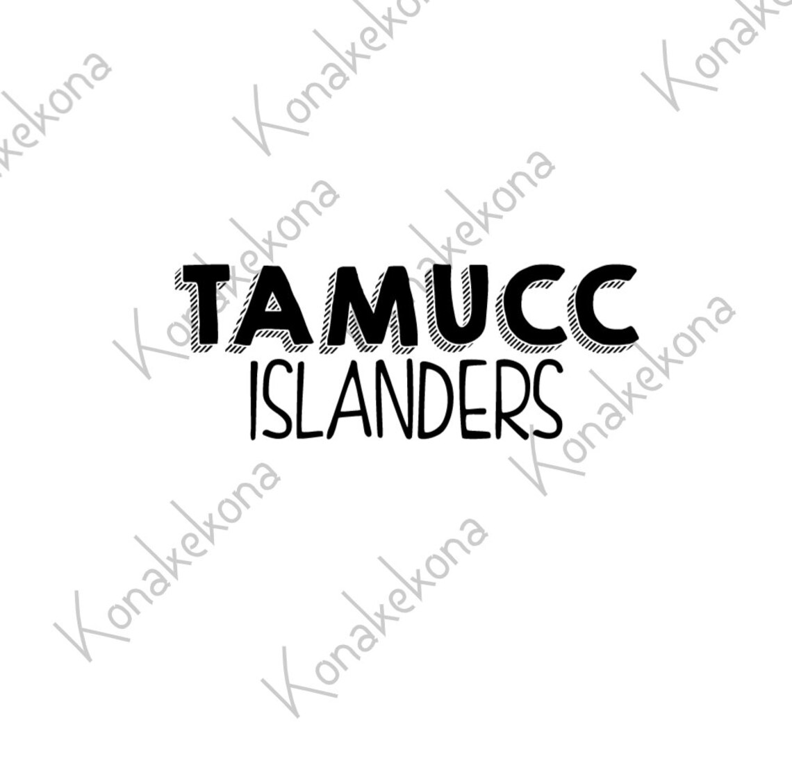 TAMUCC Islanders SVG Digital Shirt Bag School Pride - Etsy