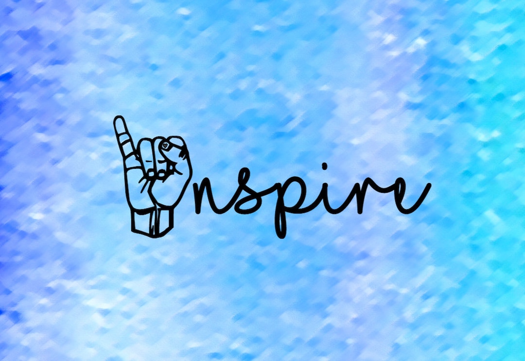 Inspire ASL SVG * Teacher * Digital * Sign Language * SPED * Teacher ...