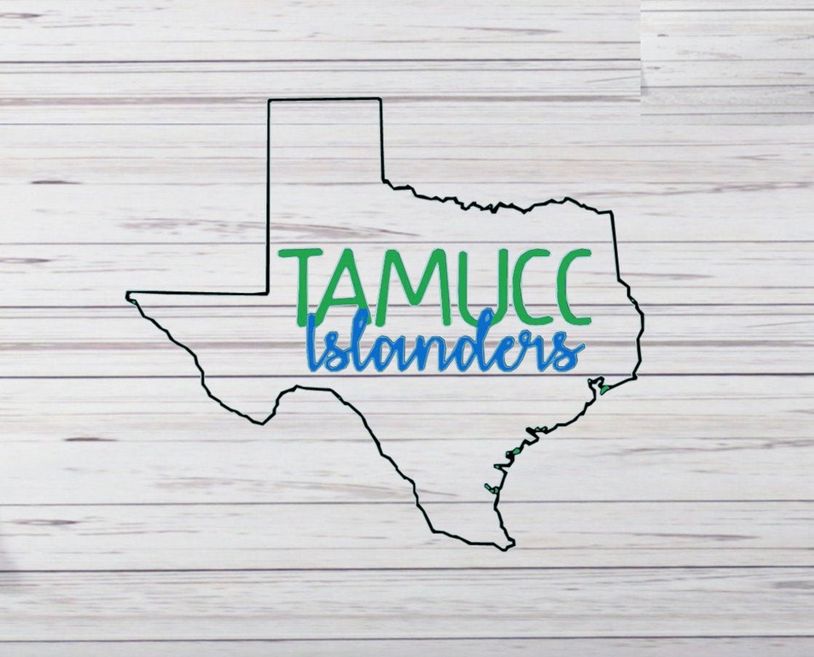 TAMUCC Islanders SVG * ISLANDER * Blue * Green * White * Izzy * Corpus ...