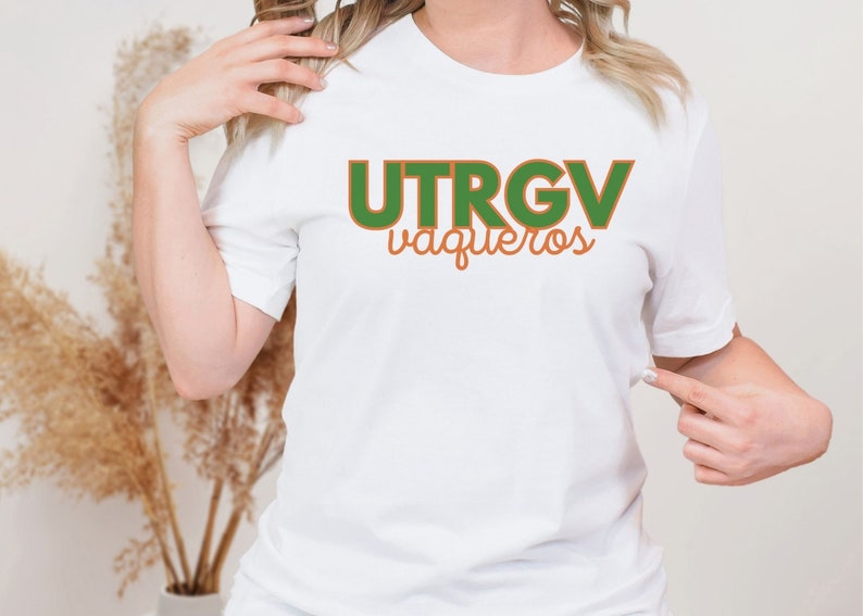 UTRGV Vaqueros Tshirt - Shirt - College - RGV - Tee - University ...