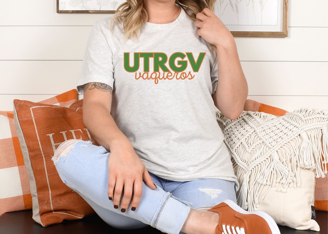 UTRGV Vaqueros Tshirt - Shirt - College - RGV - Tee - University - Texas - Rio Grande Valley ...