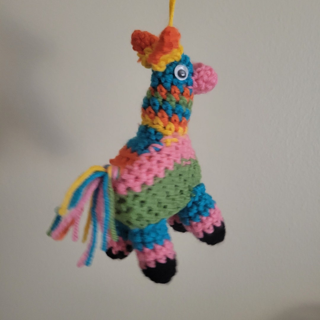 Crochet Piñata Car Hanger - Etsy