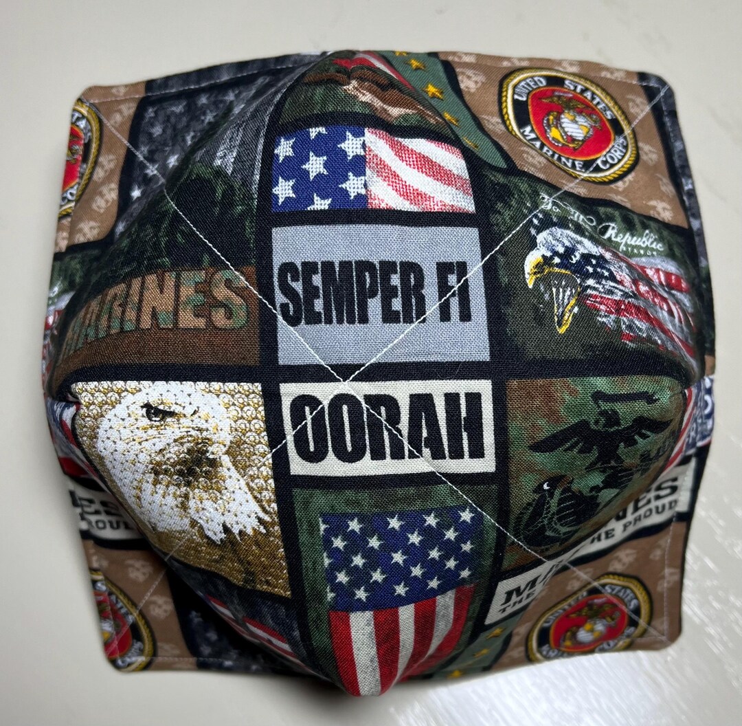 Marine Corps, USMC Microwaveable Bowl Cozy, Quilted and Reversible - Etsy