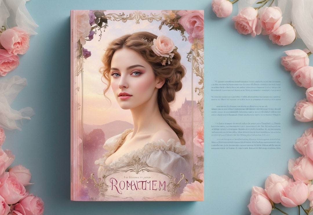 Romance Book Cover Design, Ebook Romantic & Fantasy Custom Book, Custom ...