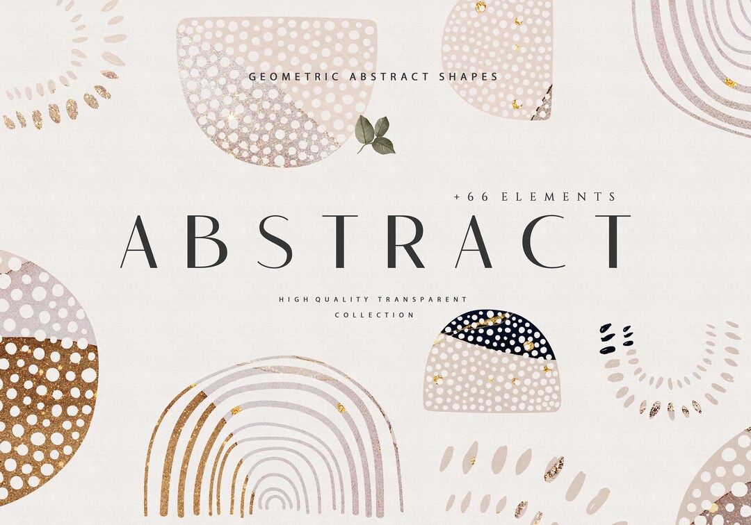Abstract Shapes Png Overlays - Etsy