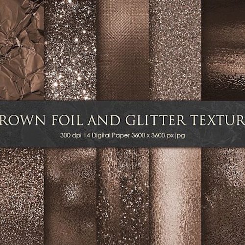 Gold Bling Digital Paper Glitter and Foil Backgrounds With | Etsy