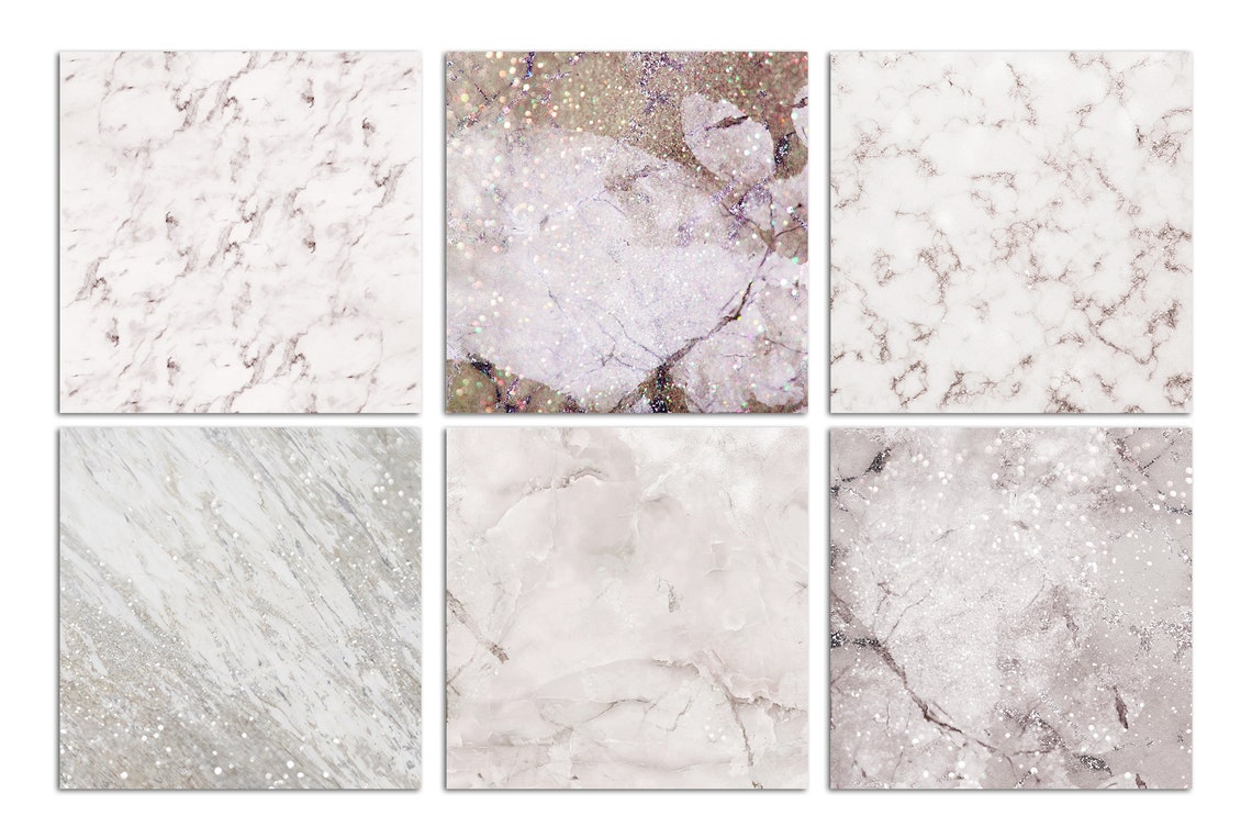 Marble Digital Paper - Etsy