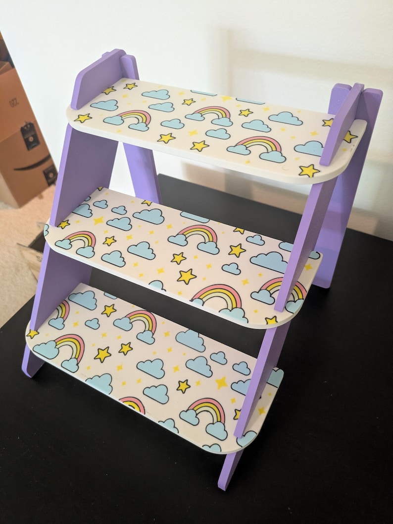 Custom - 3 Tier Display Stand -perfect for Art Markets and Vendor ...