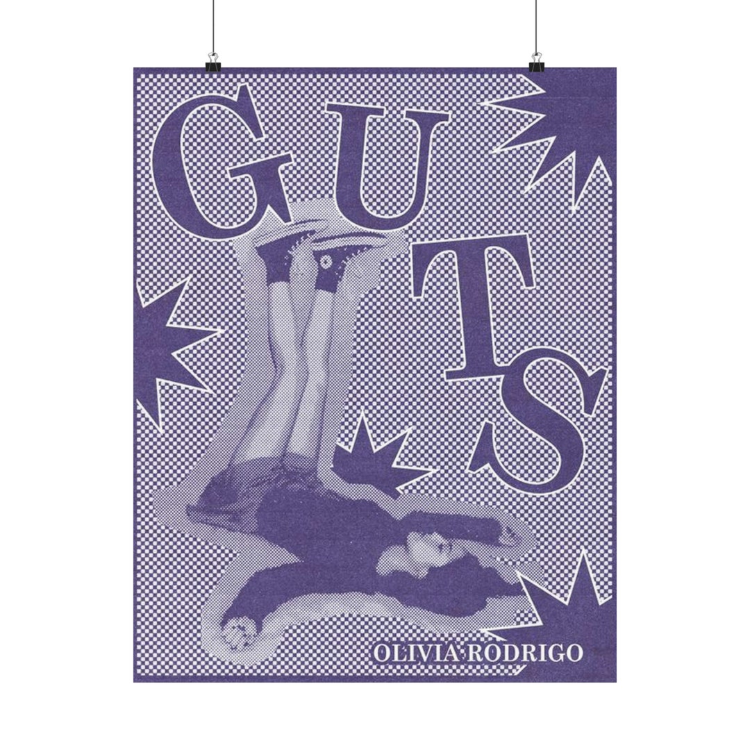 Póster Olivia Rodrigo GUTS 22 x 28 - Etsy España