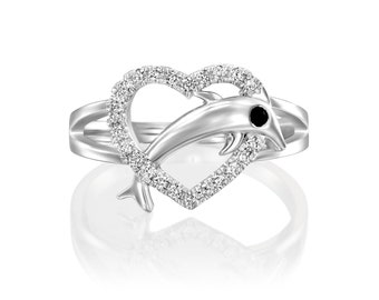 Diamond Dolphin Band - Etsy