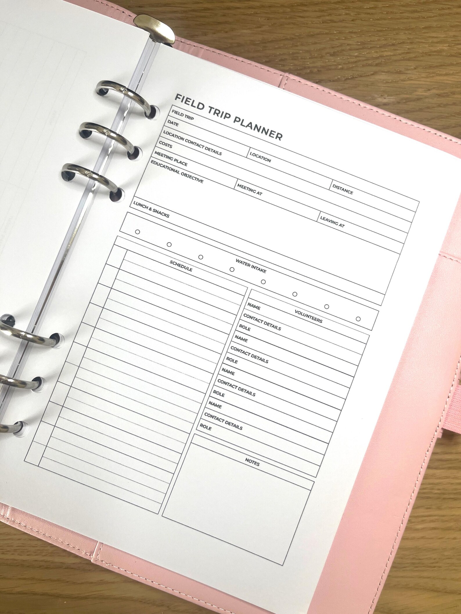 Field Trip Planner for Teachers. Printable School Outing Activities ...