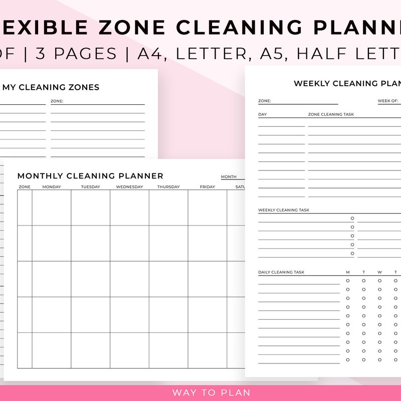 Zone Cleaning - Etsy