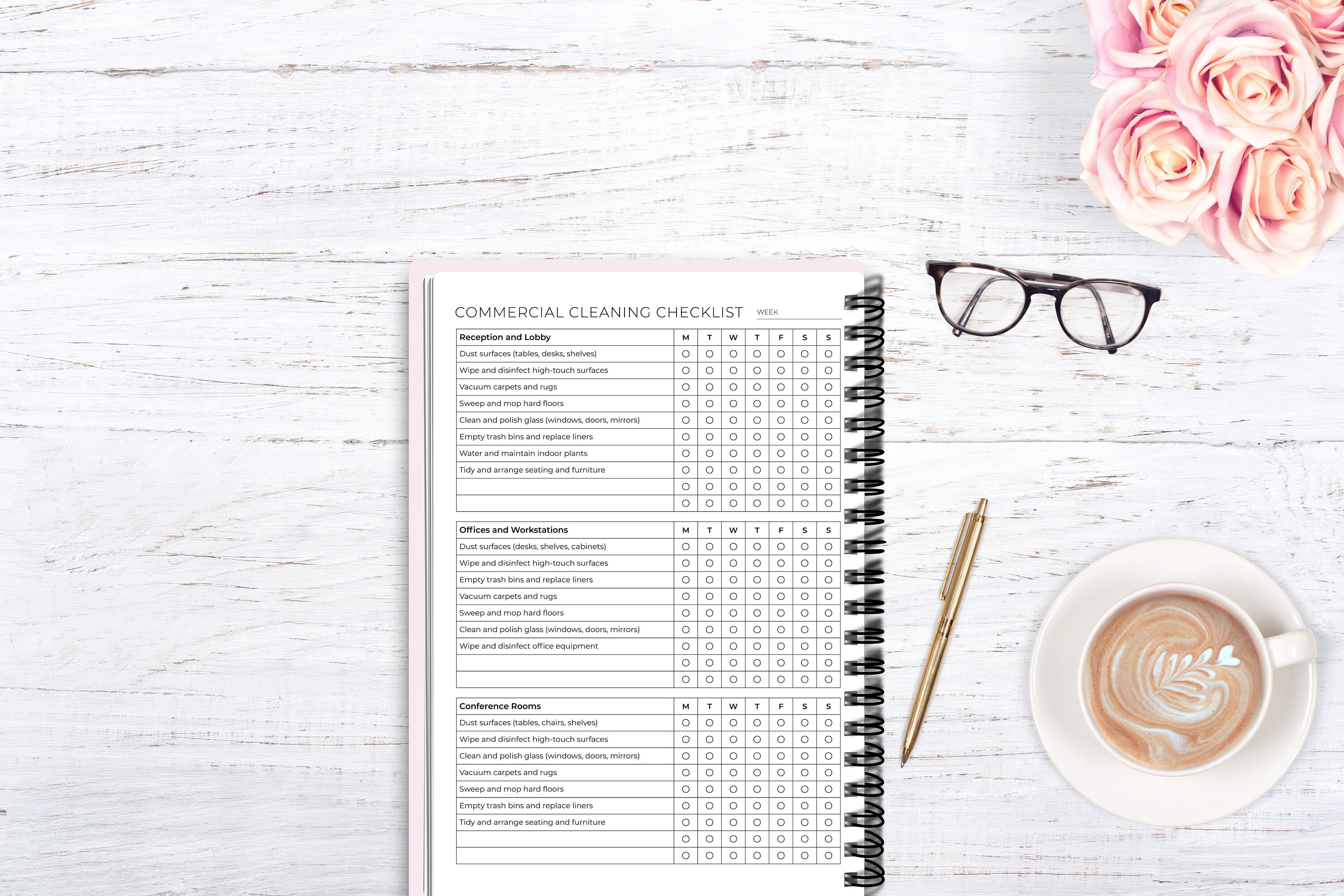 Commercial Cleaning Checklist Cleaning Checklist, Office Cleaning ...