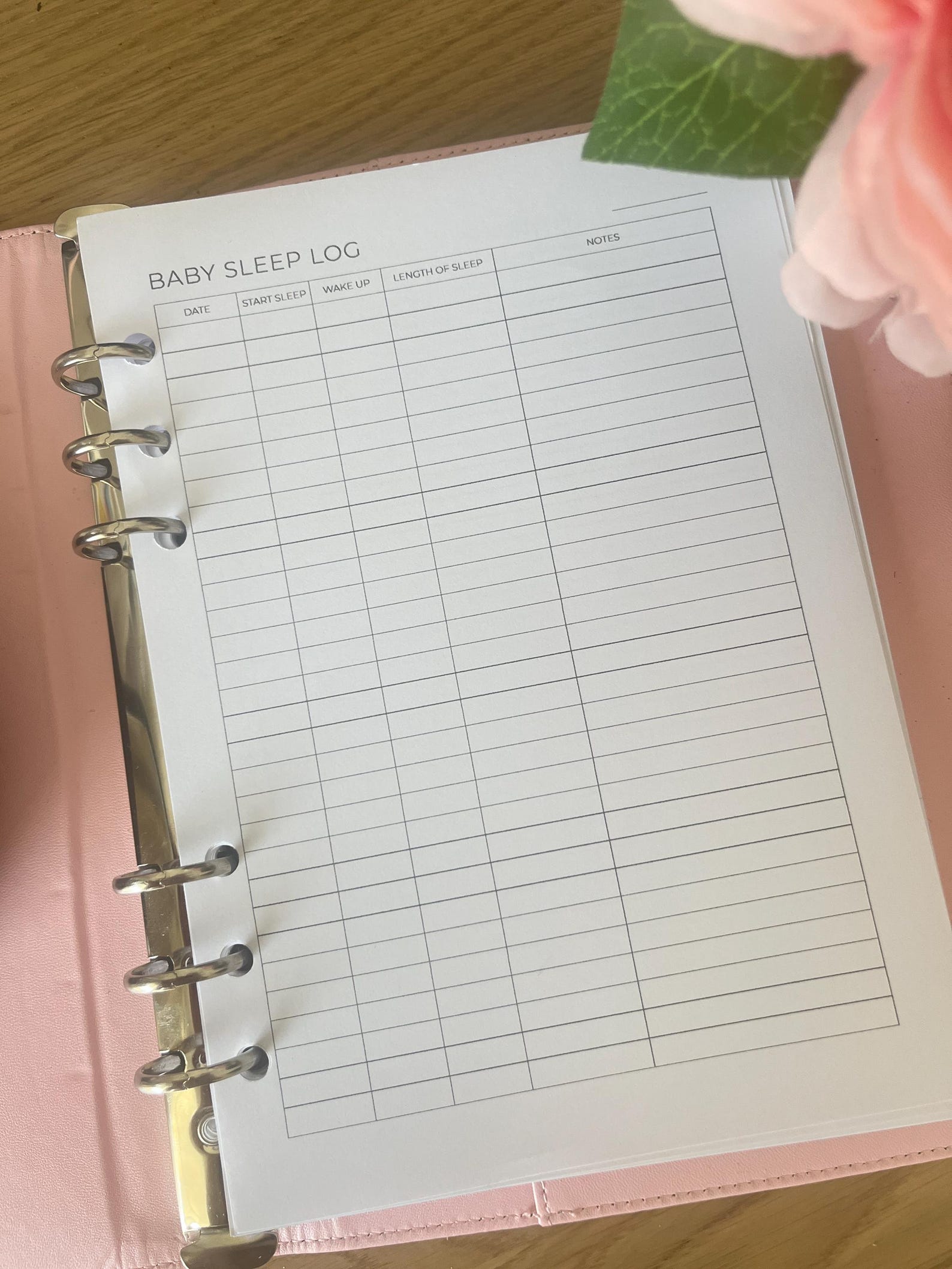 Baby Sleep Log, Baby Sleep Tracker to Keep Track of Your Little One's ...